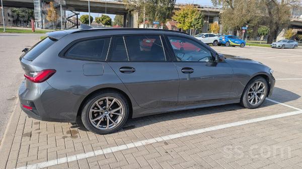 Grey BMW 320 2020 in Riga, with an engine capacity of 2.00 L and mileage of 188 thousand km for 17900 €, photo 5 on AUTOMOTO.COM.LV