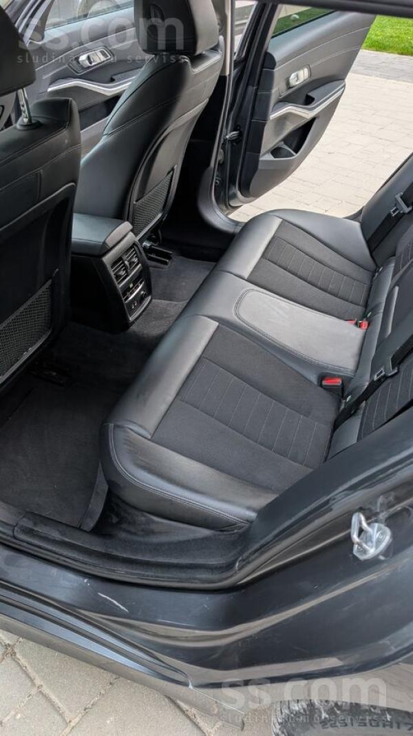 Grey BMW 320 2020 in Riga, with an engine capacity of 2.00 L and mileage of 188 thousand km for 17900 €, photo 7 on AUTOMOTO.COM.LV