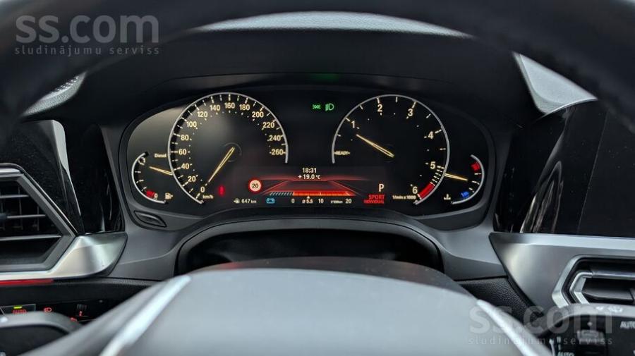 Серый БМВ 320 2020 в Рига, объемом двигателя 2.00 л и пробегом 188 тыс. км за 17900 €, фото 10 на AUTOMOTO.COM.LV
