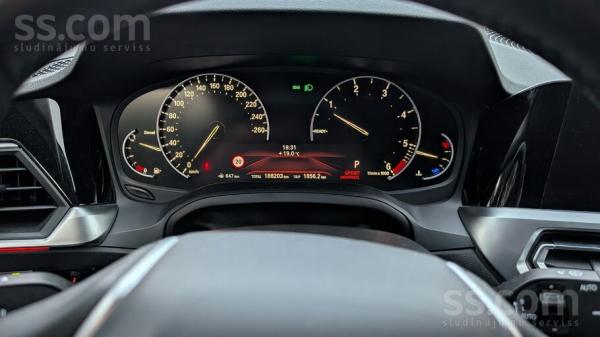 Grey BMW 320 2020 in Riga, with an engine capacity of 2.00 L and mileage of 188 thousand km for 17900 €, photo 11 on AUTOMOTO.COM.LV