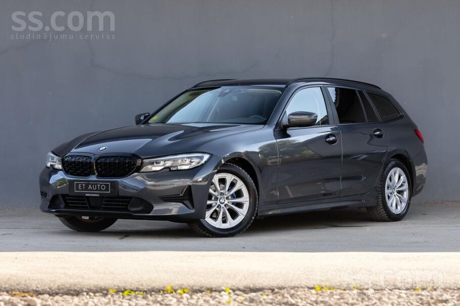 Grey BMW 320 2021 in Jelgava, with an engine capacity of 2.00 L and mileage of 177 thousand km for 17000 €, photo 1 on AUTOMOTO.COM.LV