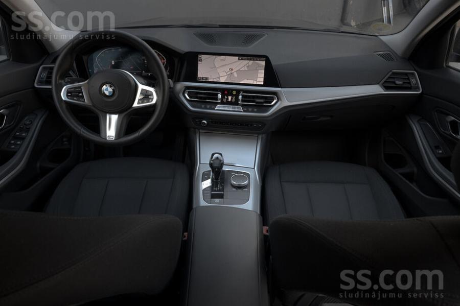 Grey BMW 320 2021 in Jelgava, with an engine capacity of 2.00 L and mileage of 177 thousand km for 17000 €, photo 10 on AUTOMOTO.COM.LV