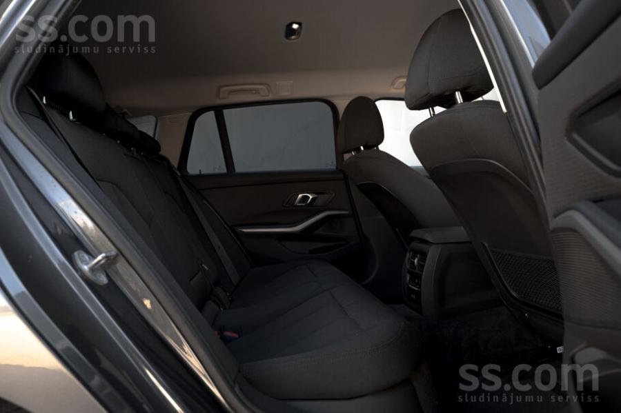 Grey BMW 320 2021 in Jelgava, with an engine capacity of 2.00 L and mileage of 177 thousand km for 17000 €, photo 14 on AUTOMOTO.COM.LV