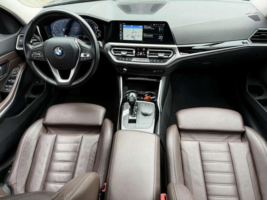 Pelēks BMW 320 2021 Kauņa, ar dzinēja tilpumu 2.00 L un nobraukumu 240 tūkst. km par 18500 €, foto 14 vietnē AUTOMOTO.COM.LV