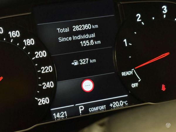 Grey BMW 320 2021 in Marijampole, with an engine capacity of 2.00 L and mileage of 282 thousand km for 14950 €, photo 3 on AUTOMOTO.COM.LV