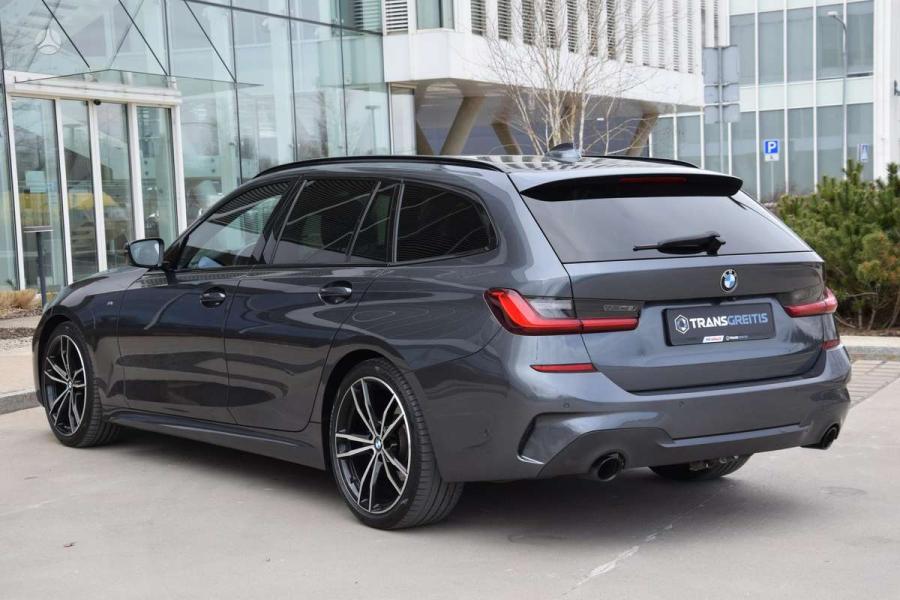 Grey BMW 320 2021 in Vilnius, with an engine capacity of 2.00 L and mileage of 306 thousand km for 17499 €, photo 10 on AUTOMOTO.COM.LV