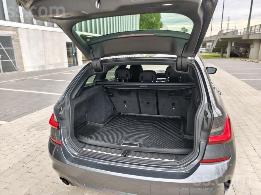 Grey BMW 320 2021 in Riga, with an engine capacity of 2.00 L and mileage of 214 thousand km for 20750 €, photo 28 on AUTOMOTO.COM.LV
