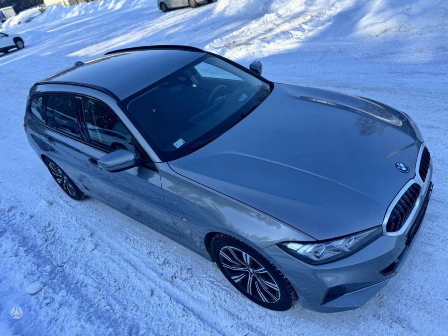 Grey BMW 320 2022 in Vilnius, with an engine capacity of 2.00 L and mileage of 57 thousand km for 28435 €, photo 11 on AUTOMOTO.COM.LV