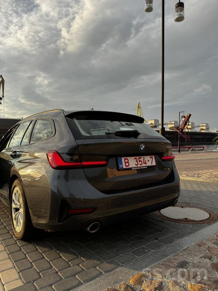 Grey BMW 320 2022 in Riga, with an engine capacity of 2.00 L and mileage of 132 thousand km for 20950 €, photo 35 on AUTOMOTO.COM.LV