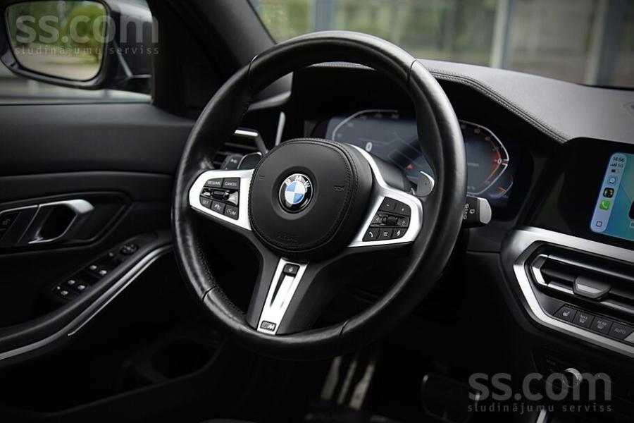 Grey BMW 320 2022 in Tukums, with an engine capacity of 2.00 L and mileage of 175 thousand km for 23490 €, photo 12 on AUTOMOTO.COM.LV