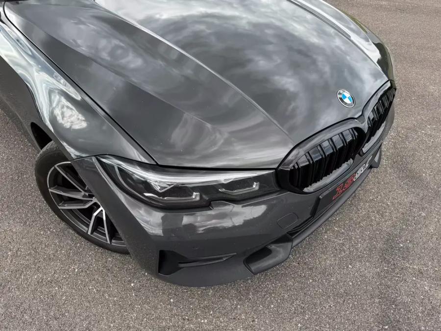 Grey BMW 320 2022 in Riga, with an engine capacity of 2.00 L and mileage of 179 thousand km for 18900 €, photo 20 on AUTOMOTO.COM.LV