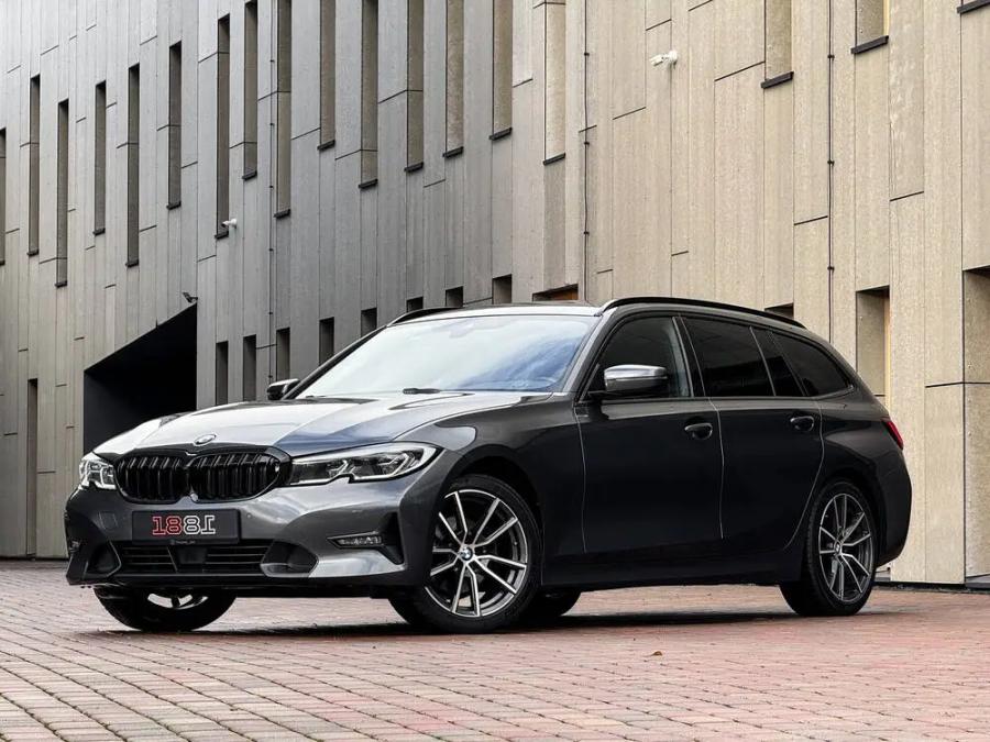 Grey BMW 320 2022 in Riga, with an engine capacity of 2.00 L and mileage of 188 thousand km for 18900 €, photo 30 on AUTOMOTO.COM.LV