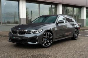 Grey BMW 320 2022 in Vilnius, with an engine capacity of 2.00 L and mileage of 122 thousand km for 23000 €, photo  on AUTOMOTO.COM.LV