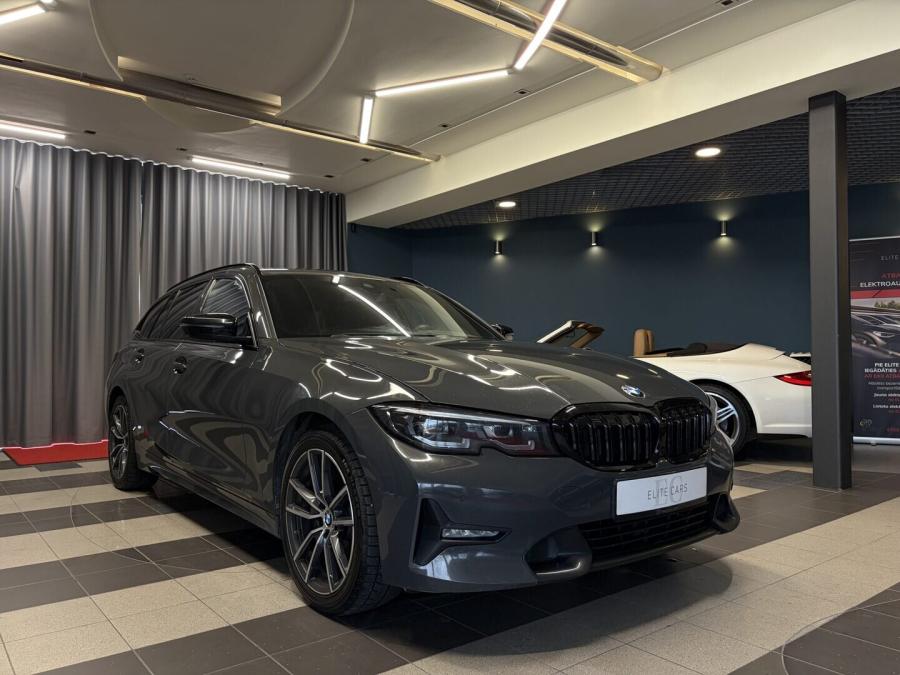 Grey BMW 320 2022 in Marupe, with an engine capacity of 2.00 L and mileage of 204 thousand km for 19490 €, photo 3 on AUTOMOTO.COM.LV