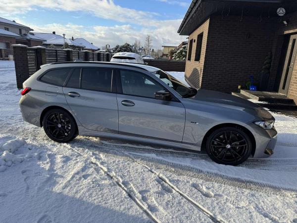 Grey BMW 320 2023 in Klaipeda, with an engine capacity of 2.00 L and mileage of 62 thousand km for 32950 €, photo 4 on AUTOMOTO.COM.LV