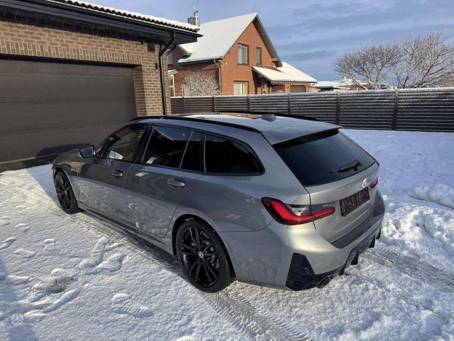 Grey BMW 320 2023 in Klaipeda, with an engine capacity of 2.00 L and mileage of 62 thousand km for 32950 €, photo 8 on AUTOMOTO.COM.LV
