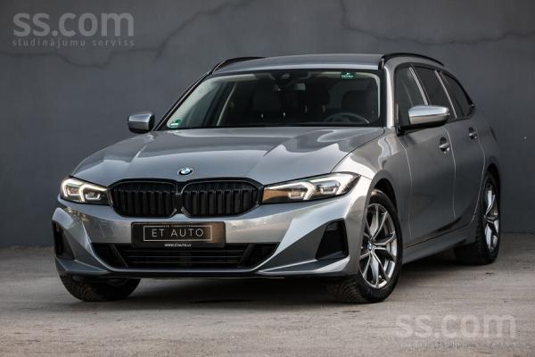 Grey BMW 320 2023 in Jelgava, with an engine capacity of 2.00 L and mileage of 201 thousand km for 20000 €, photo 1 on AUTOMOTO.COM.LV