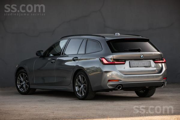 Grey BMW 320 2023 in Jelgava, with an engine capacity of 2.00 L and mileage of 201 thousand km for 20000 €, photo 10 on AUTOMOTO.COM.LV