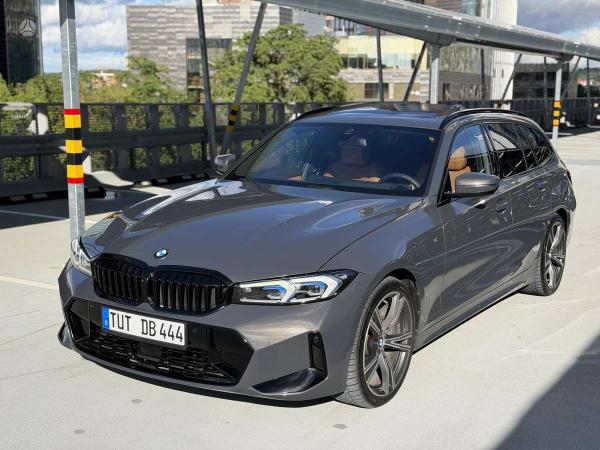 Grey BMW 320 2023 in Vilnius, with an engine capacity of 2.00 L and mileage of 112 thousand km for 29999 €, photo 5 on AUTOMOTO.COM.LV