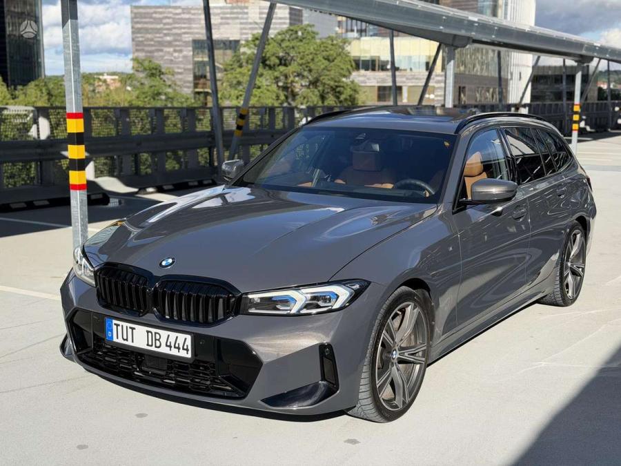 Grey BMW 320 2023 in Vilnius, with an engine capacity of 2.00 L and mileage of 112 thousand km for 29999 €, photo 6 on AUTOMOTO.COM.LV