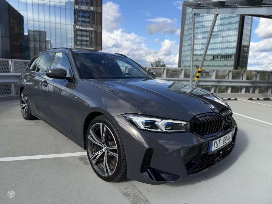 Grey BMW 320 2023 in Vilnius, with an engine capacity of 2.00 L and mileage of 112 thousand km for 29999 €, photo 10 on AUTOMOTO.COM.LV