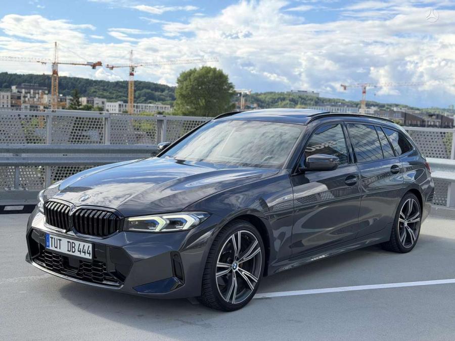 Grey BMW 320 2023 in Vilnius, with an engine capacity of 2.00 L and mileage of 112 thousand km for 29999 €, photo 12 on AUTOMOTO.COM.LV