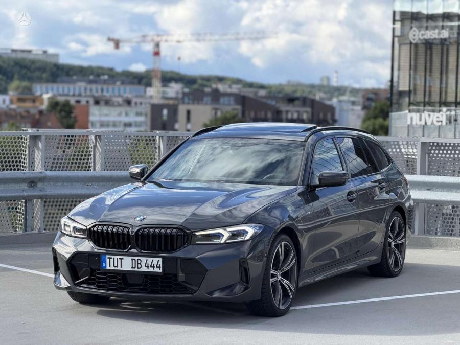 Grey BMW 320 2023 in Vilnius, with an engine capacity of 2.00 L and mileage of 112 thousand km for 29999 €, photo 13 on AUTOMOTO.COM.LV
