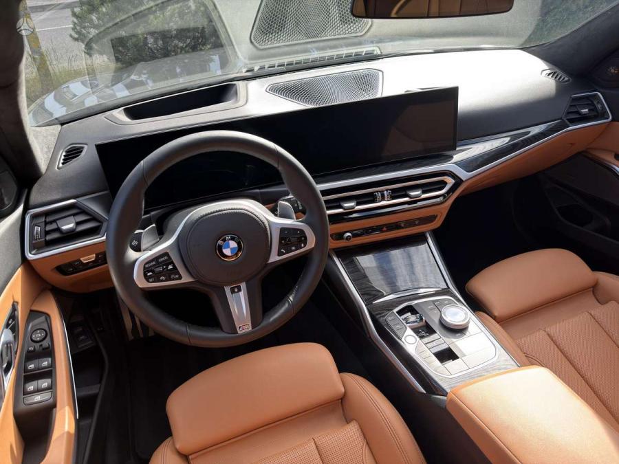 Grey BMW 320 2023 in Vilnius, with an engine capacity of 2.00 L and mileage of 112 thousand km for 29999 €, photo 27 on AUTOMOTO.COM.LV