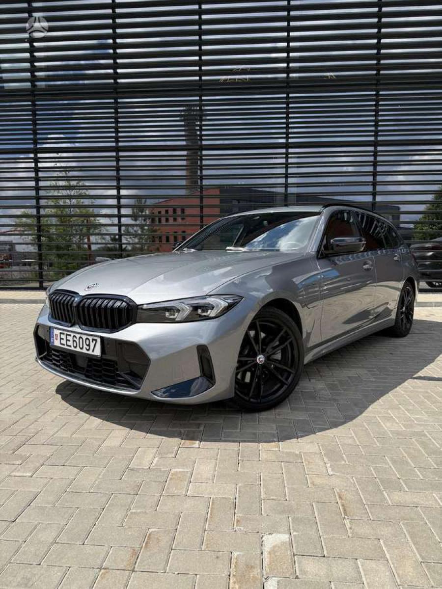 Grey BMW 320 2023 in Klaipeda, with an engine capacity of 2.00 L and mileage of 68 thousand km for 28700 €, photo 3 on AUTOMOTO.COM.LV