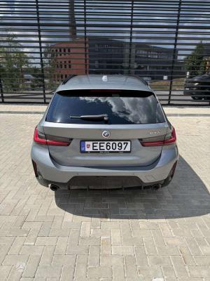 Grey BMW 320 2023 in Klaipeda, with an engine capacity of 2.00 L and mileage of 68 thousand km for 28700 €, photo 5 on AUTOMOTO.COM.LV