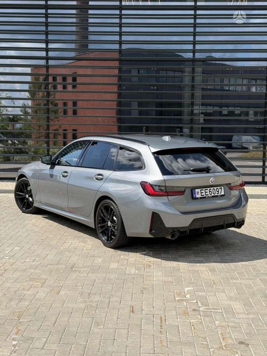 Grey BMW 320 2023 in Klaipeda, with an engine capacity of 2.00 L and mileage of 68 thousand km for 28700 €, photo 12 on AUTOMOTO.COM.LV