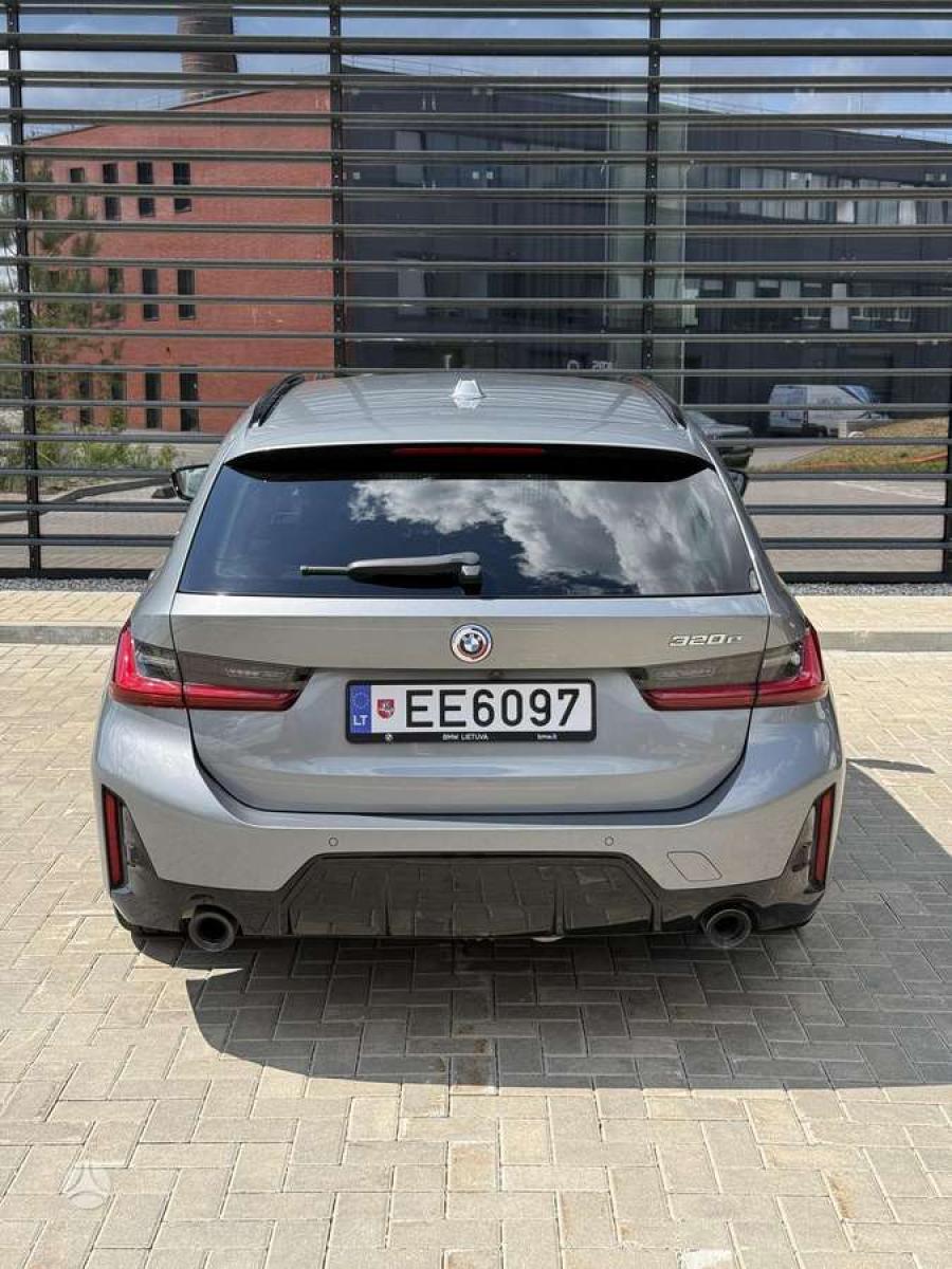 Grey BMW 320 2023 in Klaipeda, with an engine capacity of 2.00 L and mileage of 68 thousand km for 28700 €, photo 13 on AUTOMOTO.COM.LV