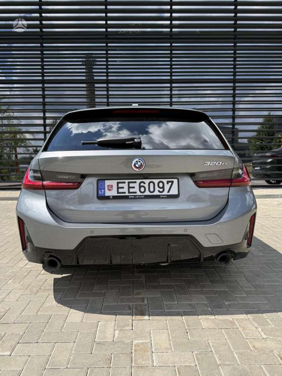 Grey BMW 320 2023 in Klaipeda, with an engine capacity of 2.00 L and mileage of 68 thousand km for 28700 €, photo 24 on AUTOMOTO.COM.LV