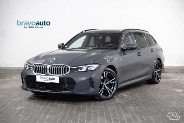 Grey BMW 320 2024 in Vilnius, with an engine capacity of 2.00 L and mileage of 90 thousand km for 38922 €, photo 1 on AUTOMOTO.COM.LV