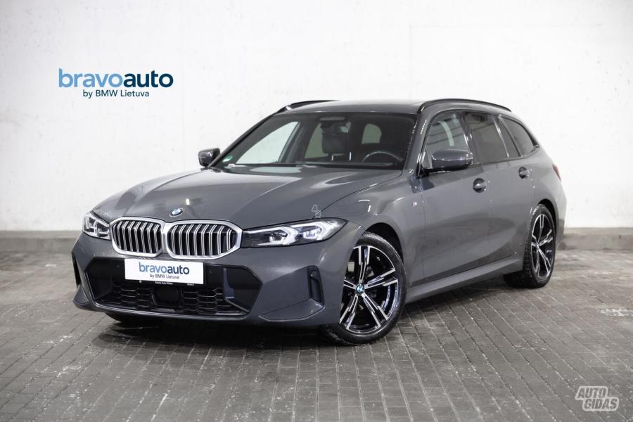 Grey BMW 320 2024 in Vilnius, with an engine capacity of 2.00 L and mileage of 90 thousand km for 38922 €, photo 1 on AUTOMOTO.COM.LV