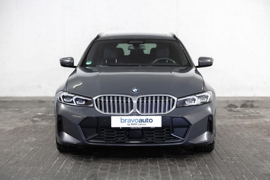 Grey BMW 320 2024 in Vilnius, with an engine capacity of 2.00 L and mileage of 90 thousand km for 38922 €, photo 3 on AUTOMOTO.COM.LV