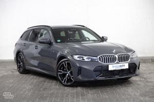 Grey BMW 320 2024 in Vilnius, with an engine capacity of 2.00 L and mileage of 90 thousand km for 38922 €, photo 4 on AUTOMOTO.COM.LV