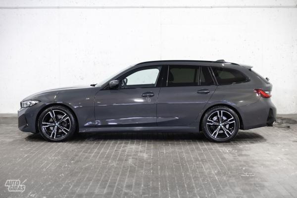 Grey BMW 320 2024 in Vilnius, with an engine capacity of 2.00 L and mileage of 90 thousand km for 38922 €, photo 4 on AUTOMOTO.COM.LV
