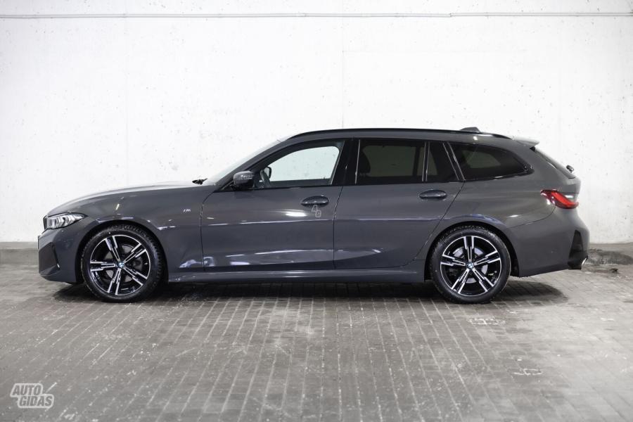 Grey BMW 320 2024 in Vilnius, with an engine capacity of 2.00 L and mileage of 90 thousand km for 38922 €, photo 5 on AUTOMOTO.COM.LV
