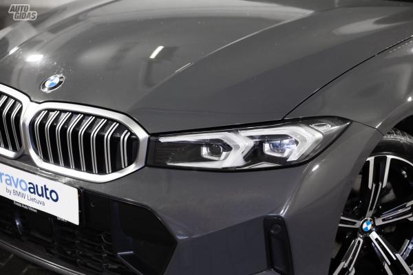 Grey BMW 320 2024 in Vilnius, with an engine capacity of 2.00 L and mileage of 90 thousand km for 38922 €, photo 6 on AUTOMOTO.COM.LV