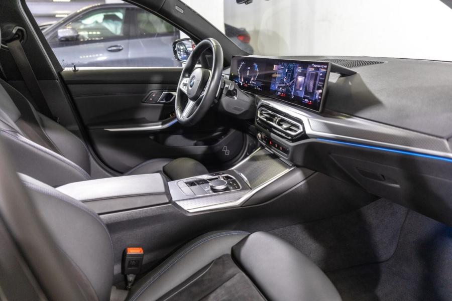 Grey BMW 320 2024 in Vilnius, with an engine capacity of 2.00 L and mileage of 90 thousand km for 38922 €, photo 15 on AUTOMOTO.COM.LV