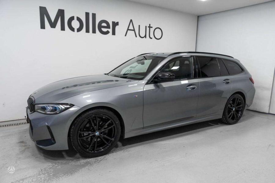Grey BMW 320 2024 in Vilnius, with an engine capacity of 2.00 L and mileage of 76 thousand km for 38900 €, photo 3 on AUTOMOTO.COM.LV