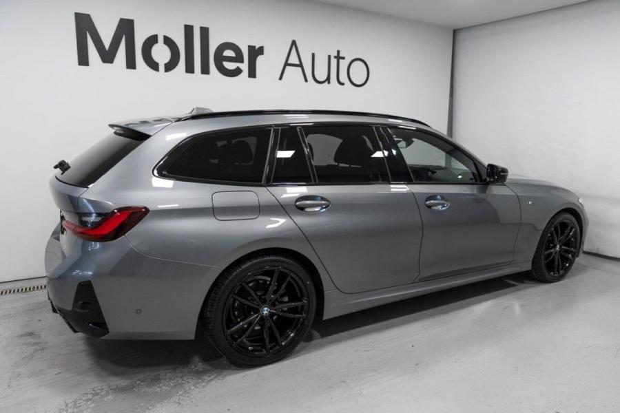 Grey BMW 320 2024 in Vilnius, with an engine capacity of 2.00 L and mileage of 76 thousand km for 38900 €, photo 5 on AUTOMOTO.COM.LV