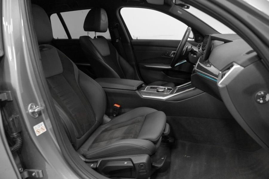 Grey BMW 320 2024 in Vilnius, with an engine capacity of 2.00 L and mileage of 76 thousand km for 38900 €, photo 8 on AUTOMOTO.COM.LV