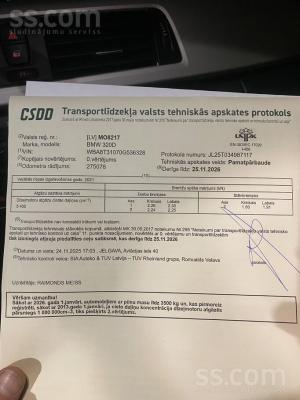 BMW 320 2016 Jelgava, ar dzinēja tilpumu 2.00 L un nobraukumu 275 tūkst. km par 11500 €, foto 22 vietnē AUTOMOTO.COM.LV