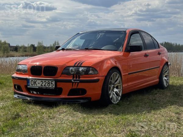 Orange BMW 320 1998 in Jekabpils, with an engine capacity of 2.00 L and mileage of 386 thousand km for 4100 €, photo 6 on AUTOMOTO.COM.LV