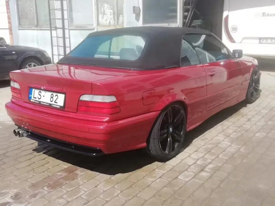 Sarkans BMW 320 1994 Kuldīga, ar dzinēja tilpumu 2.00 L un nobraukumu 281 tūkst. km par 4300 €, foto 5 vietnē AUTOMOTO.COM.LV