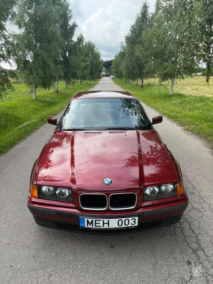 Sarkans BMW 320 1995 Kretinga, ar dzinēja tilpumu 1.99 L un nobraukumu 243 tūkst. km par 8250 €, foto 8 vietnē AUTOMOTO.COM.LV