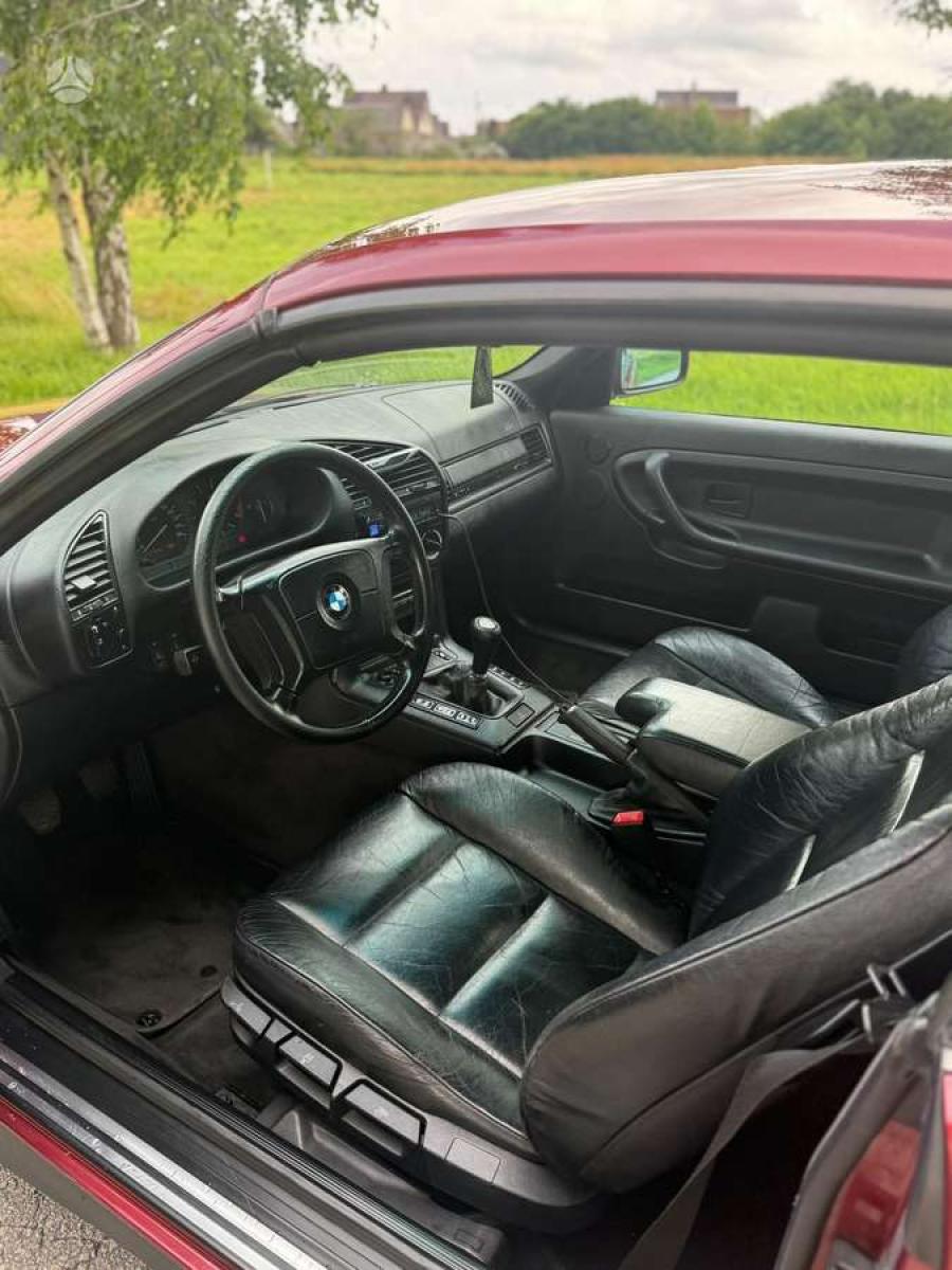 Sarkans BMW 320 1995 Kretinga, ar dzinēja tilpumu 1.99 L un nobraukumu 243 tūkst. km par 8250 €, foto 10 vietnē AUTOMOTO.COM.LV