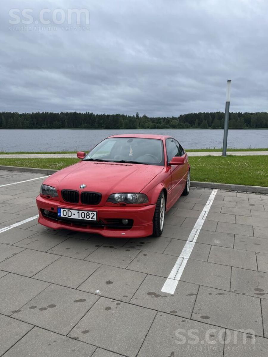 Sarkans BMW 320 1999 Ogre, ar dzinēja tilpumu 2.00 L un nobraukumu 288 tūkst. km par 3300 €, foto 1 vietnē AUTOMOTO.COM.LV